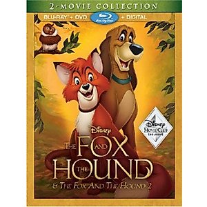 The Fox And The Hound 2-Movie Collection (Club Exclusive Combo Pack Blu-ray + DVD + Digital)