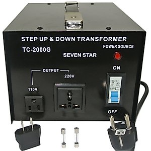 SEVENSTAR tc 2000 Watt Voltage Transformer