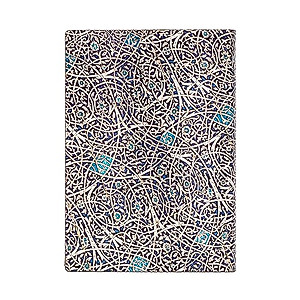 Garnet Turquoise (Moorish Mosaic) Midi 12-month Dayplanner 2024