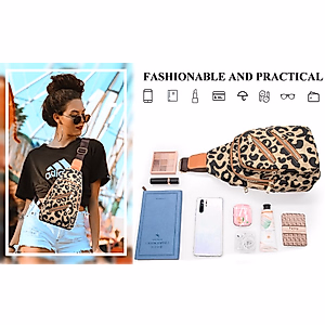 Multipurpose Leather Sling Bag, Shoulder Sling Bag, Crossbody Sling Backpack for Women, Fits 7.9 inch Tablet