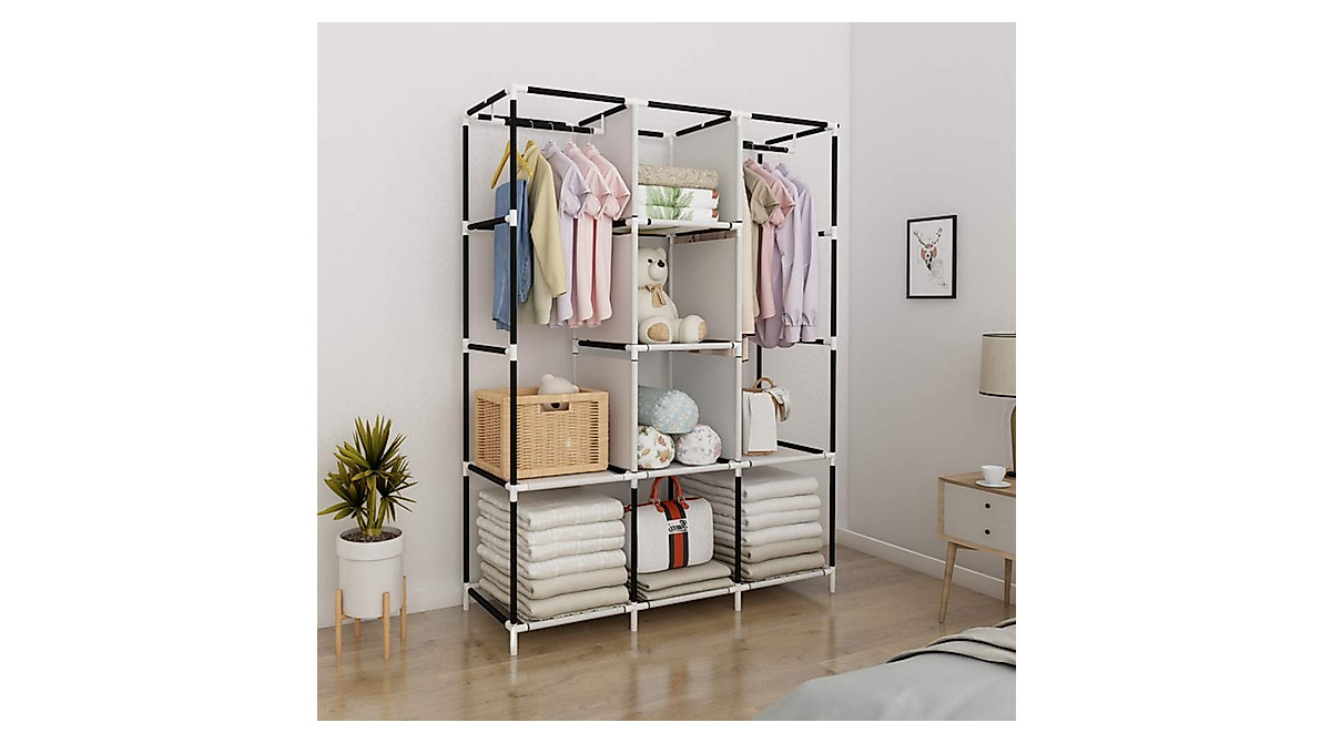 UDEAR Portable Wardrobe - Spacious Clothes Organizer