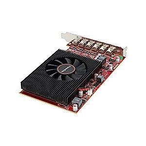 VisionTek Radeon 7750 2GB GDDR5 6M (6x miniDP, 6x miniDP to HDMI Adapters) Graphics Card - 900880