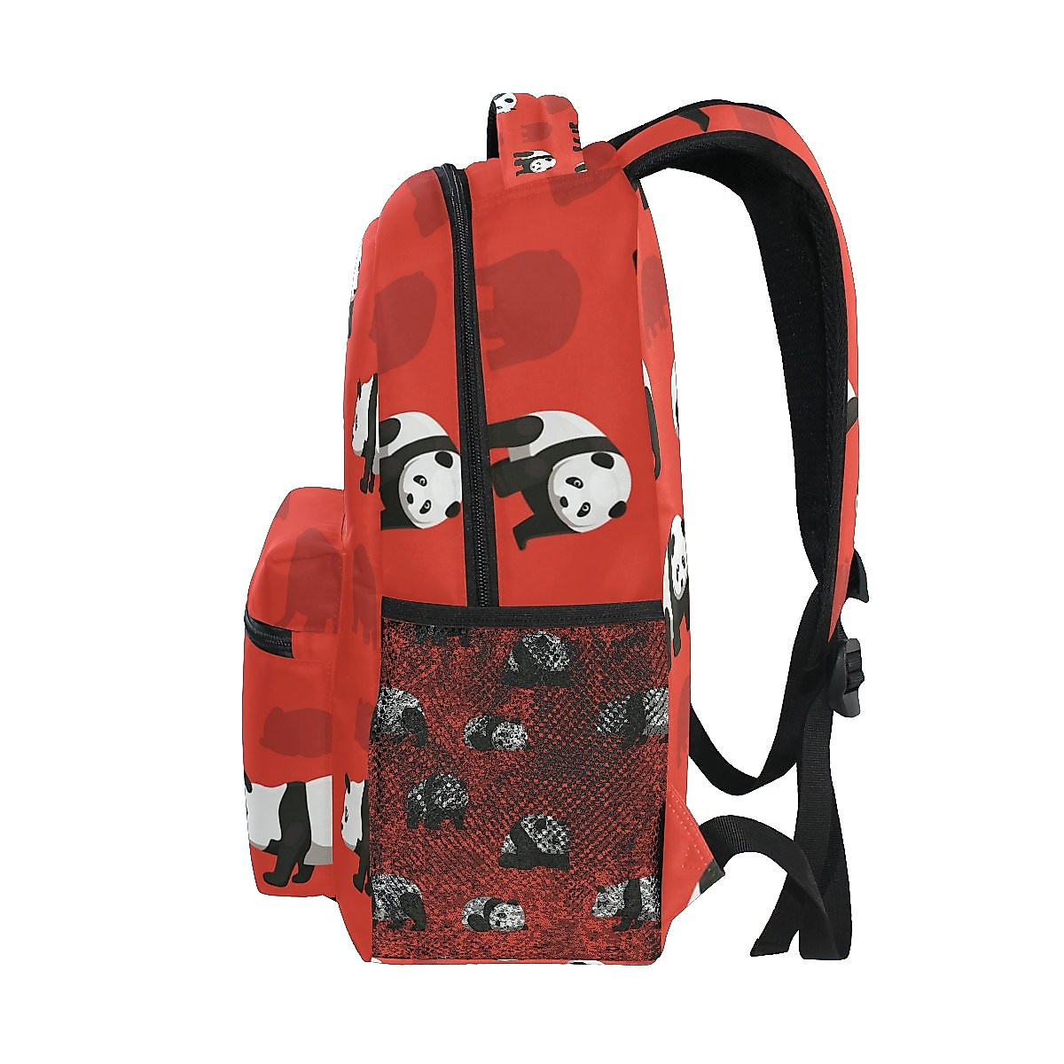 senya Bear Panda Red Fantasy Backpack School Bag Travel Daypack One Size