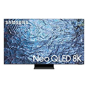 SAMSUNG 75-Inch Class Neo QLED 8K QN900C Series Mini LED Quantum HDR Smart TV with Infinity Screen, Dolby Atmos, Object Tracking Sound Pro, Alexa Built-in (QN75QN900C, 2023 Model) (Renewed)