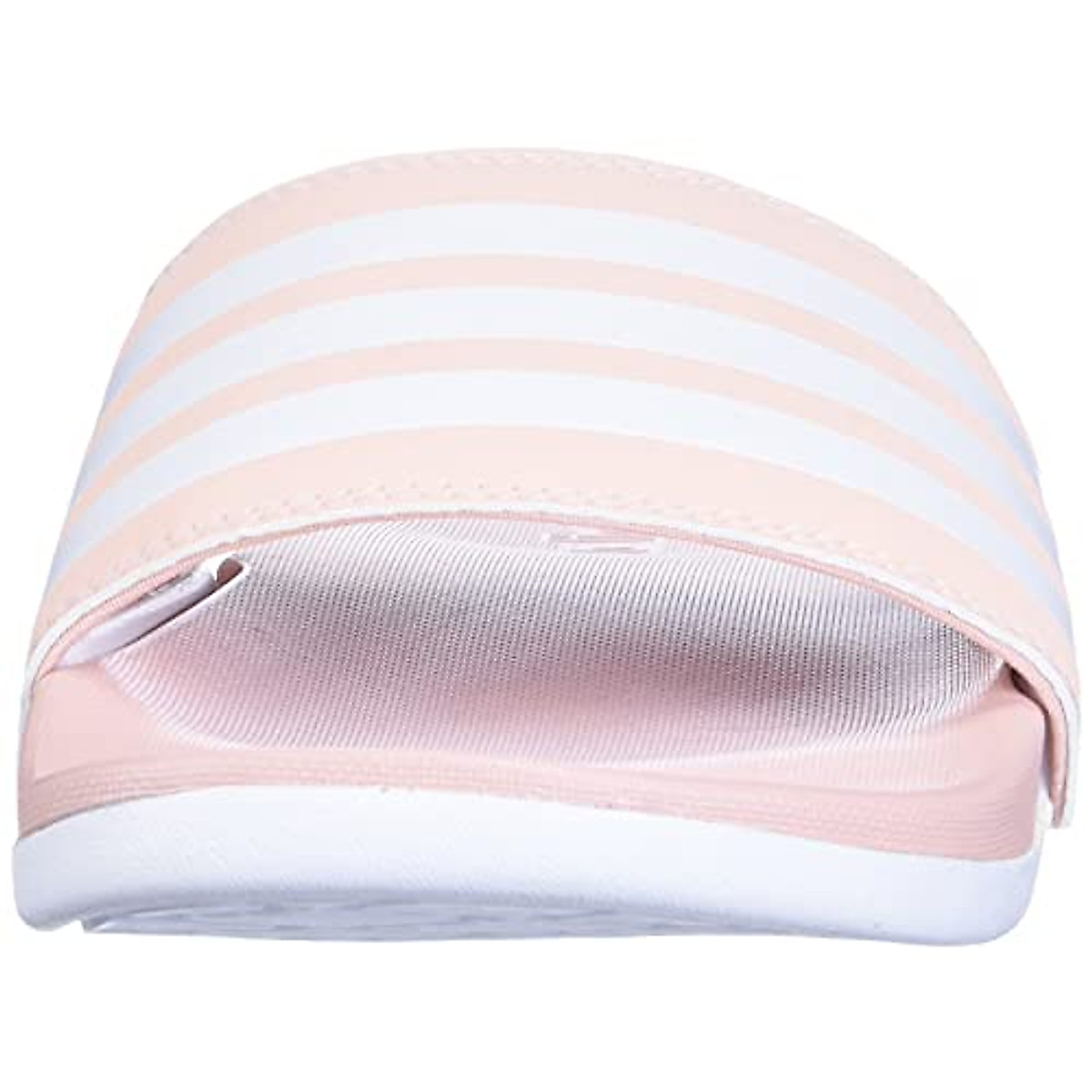 adidas Women's Adilette Comfort Slides Sandal, Vapour Pink/White/White, 8