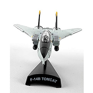 Daron Worldwide Trading Postage Stamp F-14 Tomcat Vf-103 Jolly Rogers 1/16o Scale Airplane Model, 144 months to 1000 months