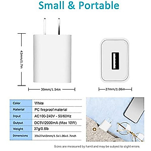 5FT USB Micro Yogasleep Adapter Charger Cable Compatible for Yogasleep Hushh Portable White Noise Machine for Baby, Yogasleep Rohm White Noise Machine for Travel, WavHello Charging Cord Power Wire