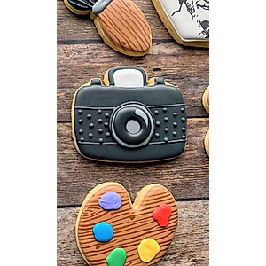 Camera Cookie Cutter, 3.75" Made in USA by Ann Clark