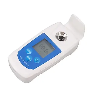 0?55% Digital Brix Refractometer High Accuracy Brix Tester Meter for Fruit Beverage Drinks Sugar Content Measuring