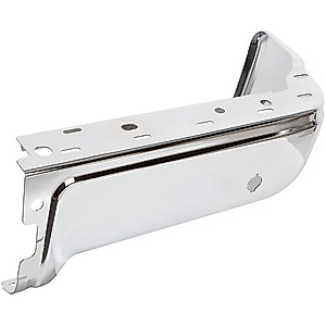 Chrome Rear Bumper End Cap Compatible with 2009-2014 Ford F150 & 2010-2014 Lincoln Mark LT (Right Side) w/Sensor Hole Replacement for FO1102374 9L3Z17906A