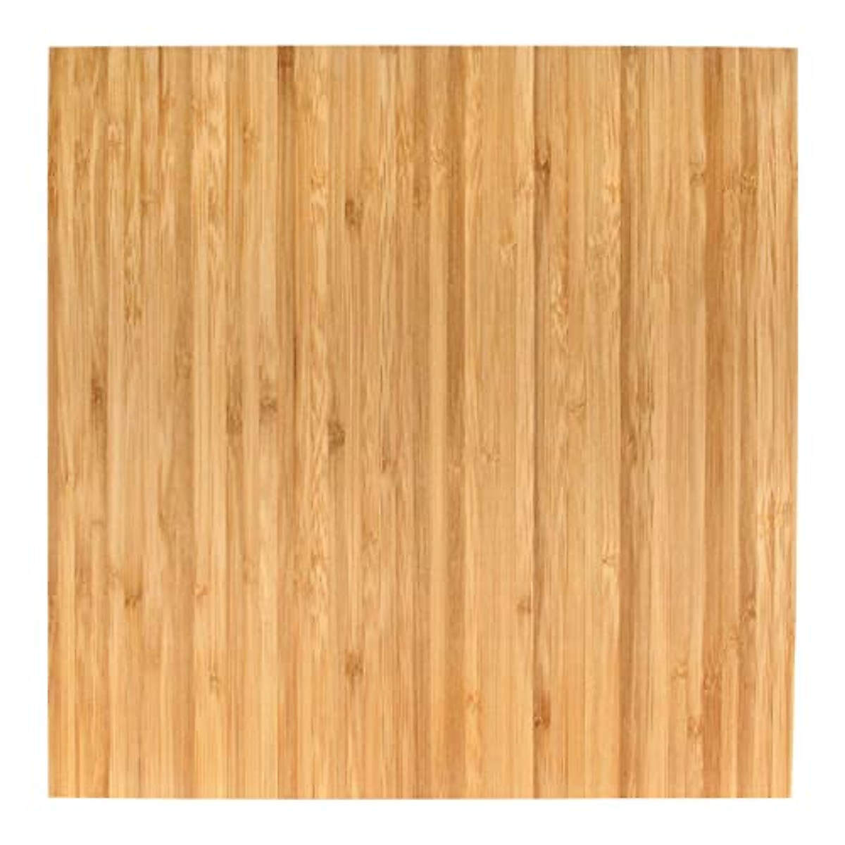 BambooMN Bulk Wholesale Premium Bamboo Grooved Cutting Board - 11" x 11" x .75" - 1 Piece