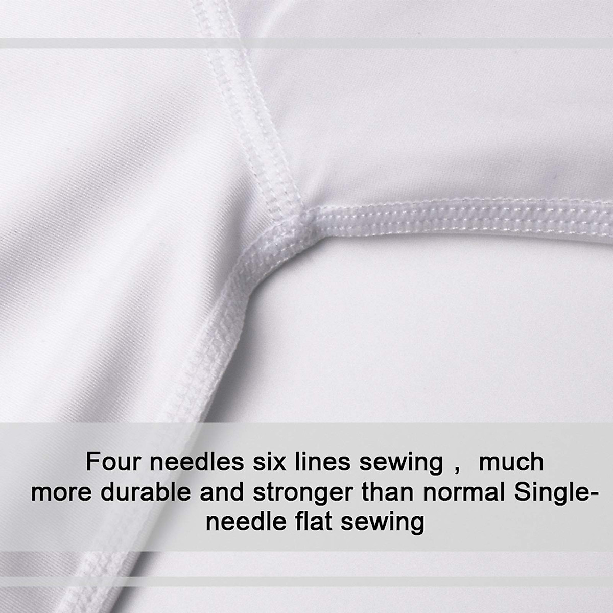 OMGear Rash Guard Swim Shirt Sun Block Short Long Sleeve Surf Tee Swimsuit Top (White(Short Sleeve), S)