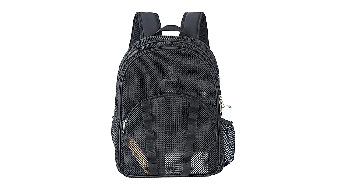 Heavy Duty Mesh Backpack – Lightweight & Durable College Daypack