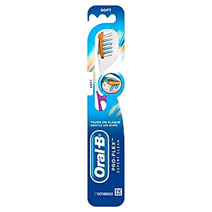 Oral-B Pro-Health Clinical Pro-Flex Toothbrush with Flexing Sides, 40S Soft