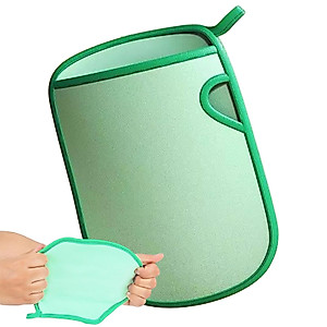 Bath Sponge, PVA Super Soft Exfoliator Sponge Gloves, Bath and Body Exfoliator Mitts, Dual-Sided, Multi-Purpose Glove Exfoliates Skin, Scrubbing Glove for Shower Spa Massage and Dead Skin Cell Remover