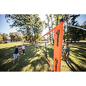 Triumph Sports unisex adult Advanced badminton sets, Triumph Advanced Volleyball/Badminton Set, One Size US