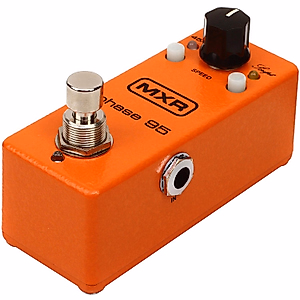 MXR M290 Phase 95 Mini Phaser Pedal w/ 12 Pack Picks & 2 Patch Cables
