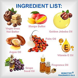 MOBETTER FRAGRANCE OILS Powder Fresh Body Butter 8oz