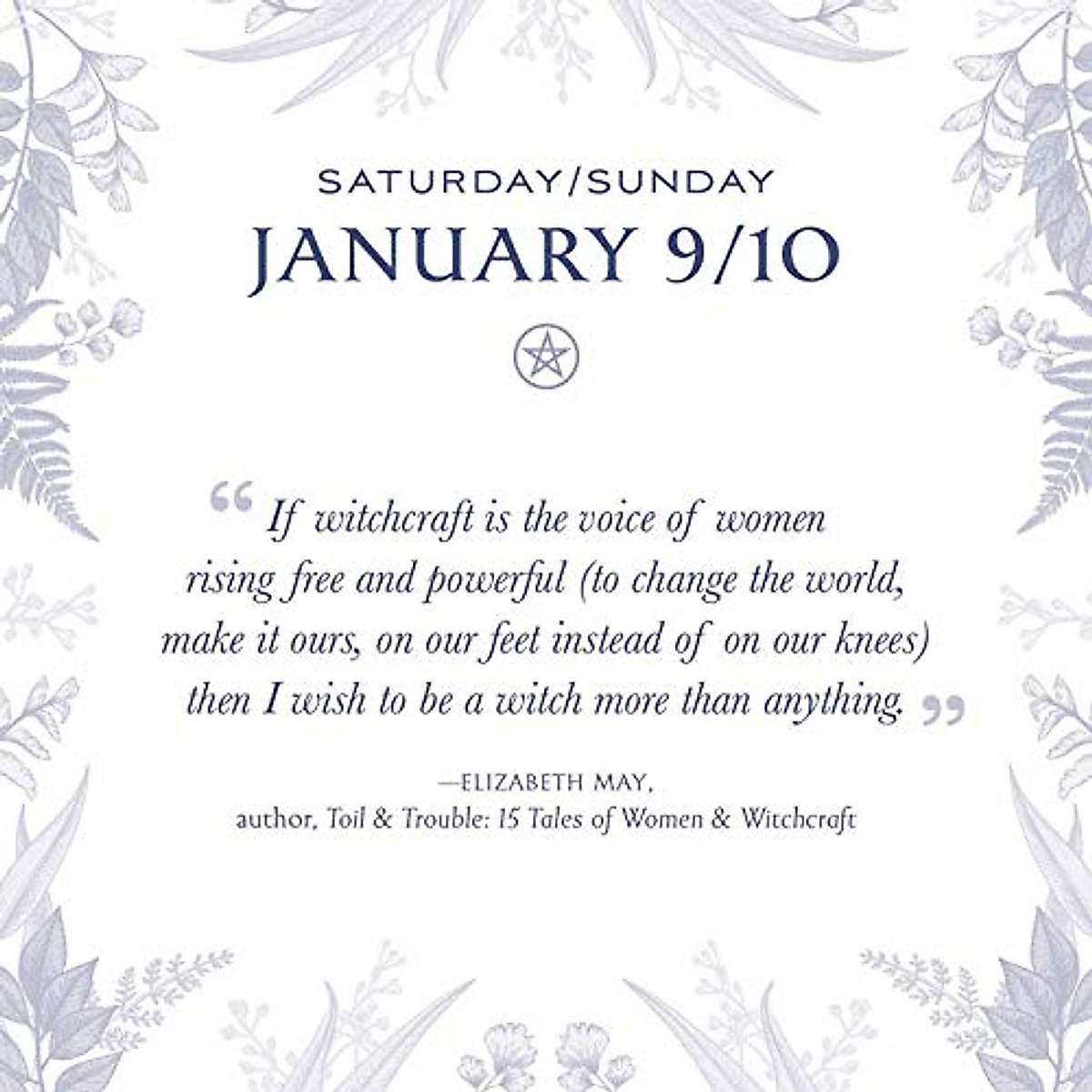 A Witch's Year 2021 Daily Calendar: 365 Days of Witchcraft Wisdom, Lore, and Magick