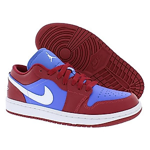 Jordan Womens WMNS air 1 Low DC0774 604 Pomegranate/Medium Blue - Size 7.5W