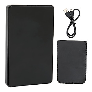 Wuqioei 4TB Portable External Hard Drive, USB 2.0 High Speed Transmission, Suitable for Windows 98/ Windows Se/Windows Me/Windows 2000 /Windows Xp/Win7 /Win8/Win10/OS X OS8.6 and Above(80GB)