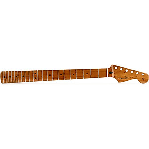 Fender Stratocaster Neck, Roasted Maple, Modern C, 21 Narrow Tall Frets