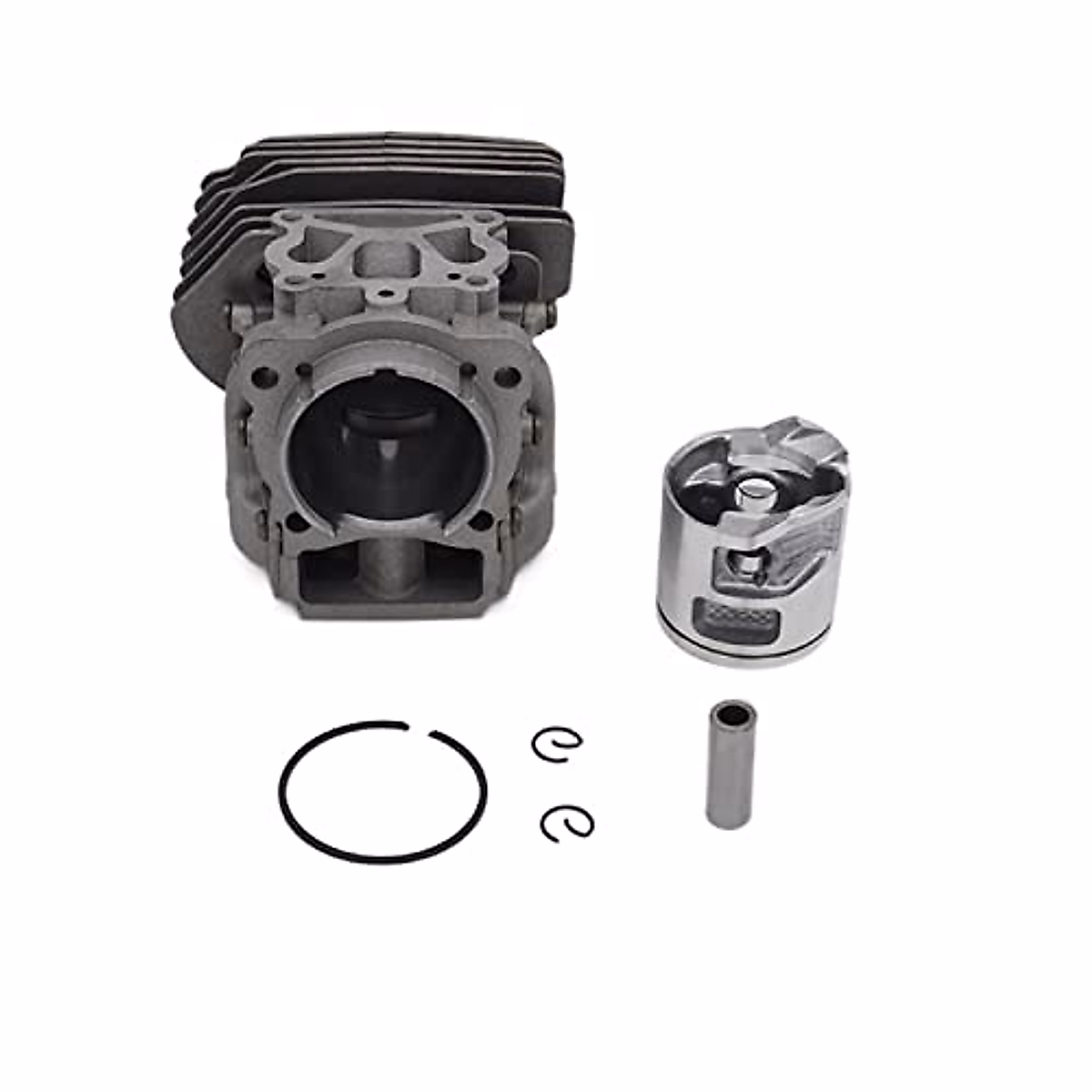 Outdoor Power Tools 43MM 46MM Cylinder Piston Kit Compatible With HUSQVARNA 545 550 555 560 Compatible With JONSERED CS2252 CS2253 CS2258 CS2260 Garden Chainsaw Lawn Mower Part cylinder piston