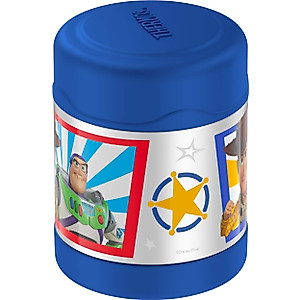THERMOS FUNTAINER 10 Ounce Stainless Steel Kids Food Jar, Toy Story 4