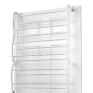 Sunbeam SR00753 Door' 36-Pair Shoe Rack [Misc.], White