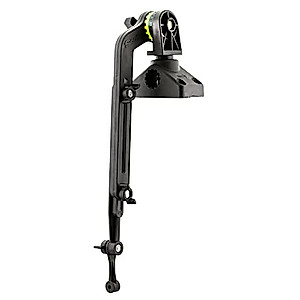 Scotty #140 Kayak/SUP Transducer Mounting Arm, Slip Disks Included, Fits All Scotty Post Mounts,Black