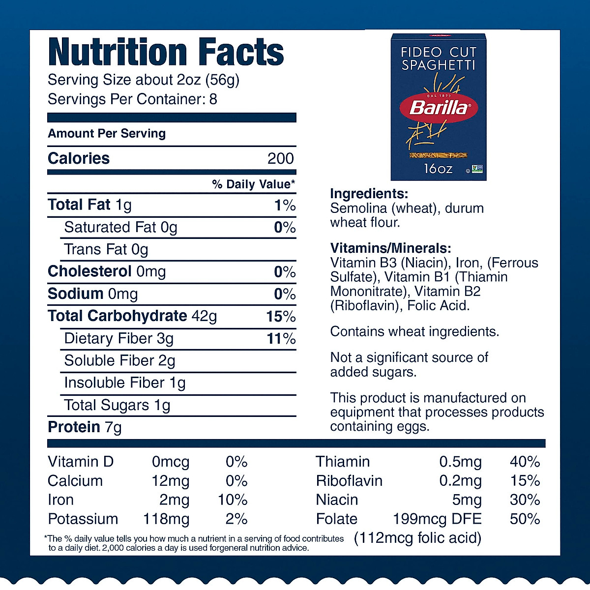 Barilla Cut Spaghetti Pasta 16 oz