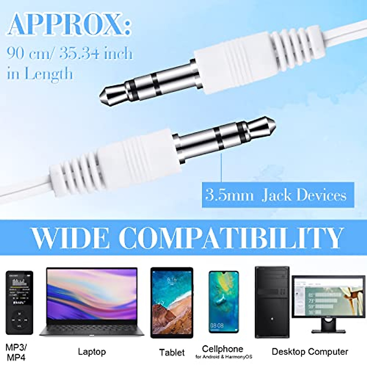 Konohan 60 Packs Earbuds Bulk Kids Headphones Earphones 6 Colors Ear Buds Bulk with Wire Individually Bagged for Students for Classroom School Library