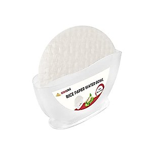 ASIADELI Premium Rice Paper Water Bowl - Water Bowl for soaking Rice Paper (bowl 23cm) (Bowl 10.7 inches)