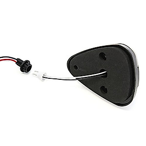 Red Hound Auto Compatible with Ford Super Duty 1999-2016 5-Piece Smoked Lens Amber LED Cab Roof Running Marker Light Set Complete Kit with Wiring Harness