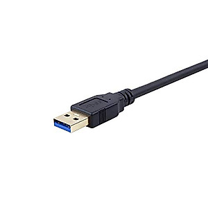 Monoprice Select Series USB 3.0 A to Micro B Cable, 1.5' (113752) Black