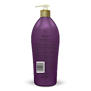 OGX Thick & Full Biotin & Collagen Shampoo, Salon Size 25.4 Ounce Bottle w/ Pump, Paraben Free, Sulfate Free, Sustainable Ingredients, Nourishing and Strengthening
