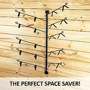 EASY-UP Max Air 10 Hook Mounted Pad Rack | Organizes Your Space, Aids Quick Drying, Heavy-Duty Durability, Space-Saving Design, 5-Year Warranty |