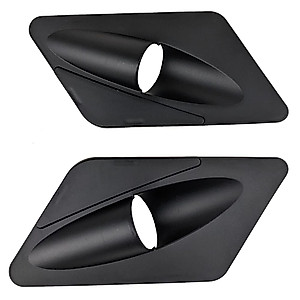 Black Body Plastic Front Side Fender Vent For Taotao Hawk Boulder Vitacci IceBear RPS TrailMaster 110B 50cc 70cc 90cc 110cc Quad ATV (Version 2)