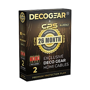 SAMSUNG QN43LS03BA 43 inch The Frame QLED 4K UHD Quantum HDR Smart TV + Deco Gear 4K HDMI 2.0 Cable w/Pure Copper Conductors x2 & CPS Exclusive 26 Month Protection Pack Bundle (BEACH-CPS-261000)