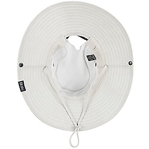 Womens Summer Sun Hat Wide Brim Outdoor UV UPF50 Protection Hats Foldable Packable Ponytail Bucket Cap for Safari Beach Fishing Gardening Beige