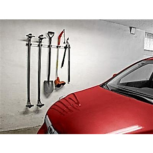 Toolflex Aluminum Rail 90cm (36'') with 5 Mounted Tool Holders. 473-556-1