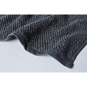 Coyuchi Air Weight Organic Bath Sheet, 35"x65", Shadow