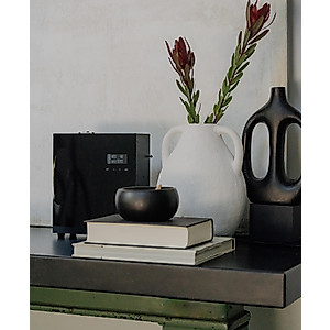 AromaTech AromaPro Essential Oil Diffuser for Aromatherapy Oils, Nebulizing Diffusion System, Heat-Free System for Home or Commercial Use, Covers up to 4,000 square feet - Sleek Black