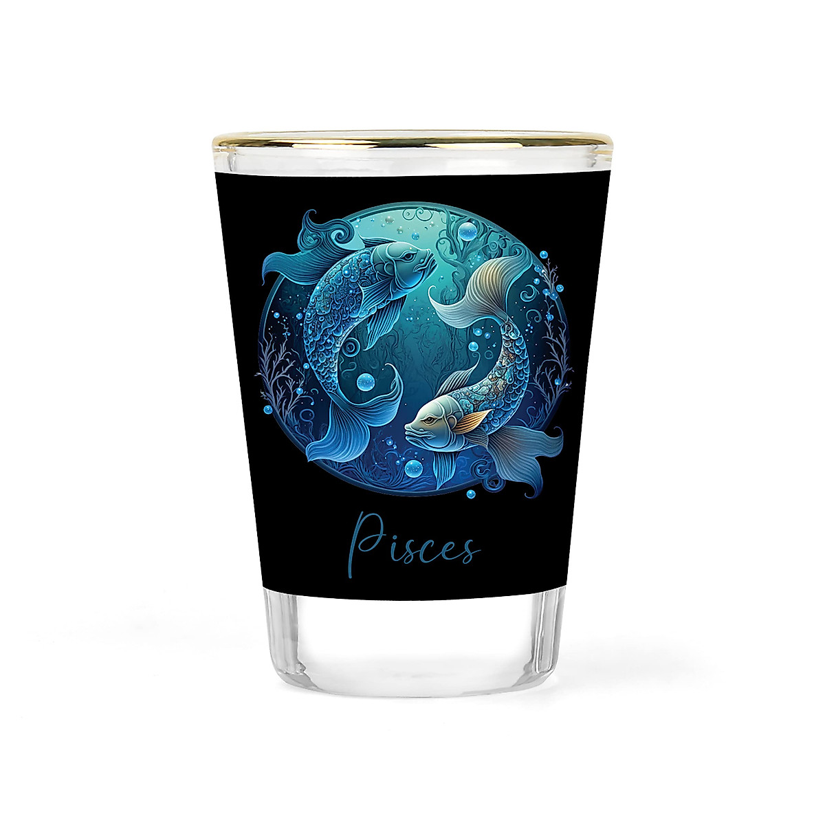 Zodiac Shot Glasses - Horoscope Gift - Aries, Taurus, Gemini, Cancer, Leo, Virgo, Libra, Scorpio, Sagittarius, Capricorn, Aquarius, Pisces