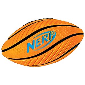 Nerf Kids Foam Football - Spiral Grip Mini Soft Foam Football for Kids - Easy Grip Junior Football - 8.5"