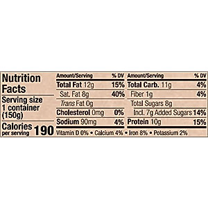 Siggi's, Toasted Coconut Plant-Based Yogurt, 5.3 Ounce