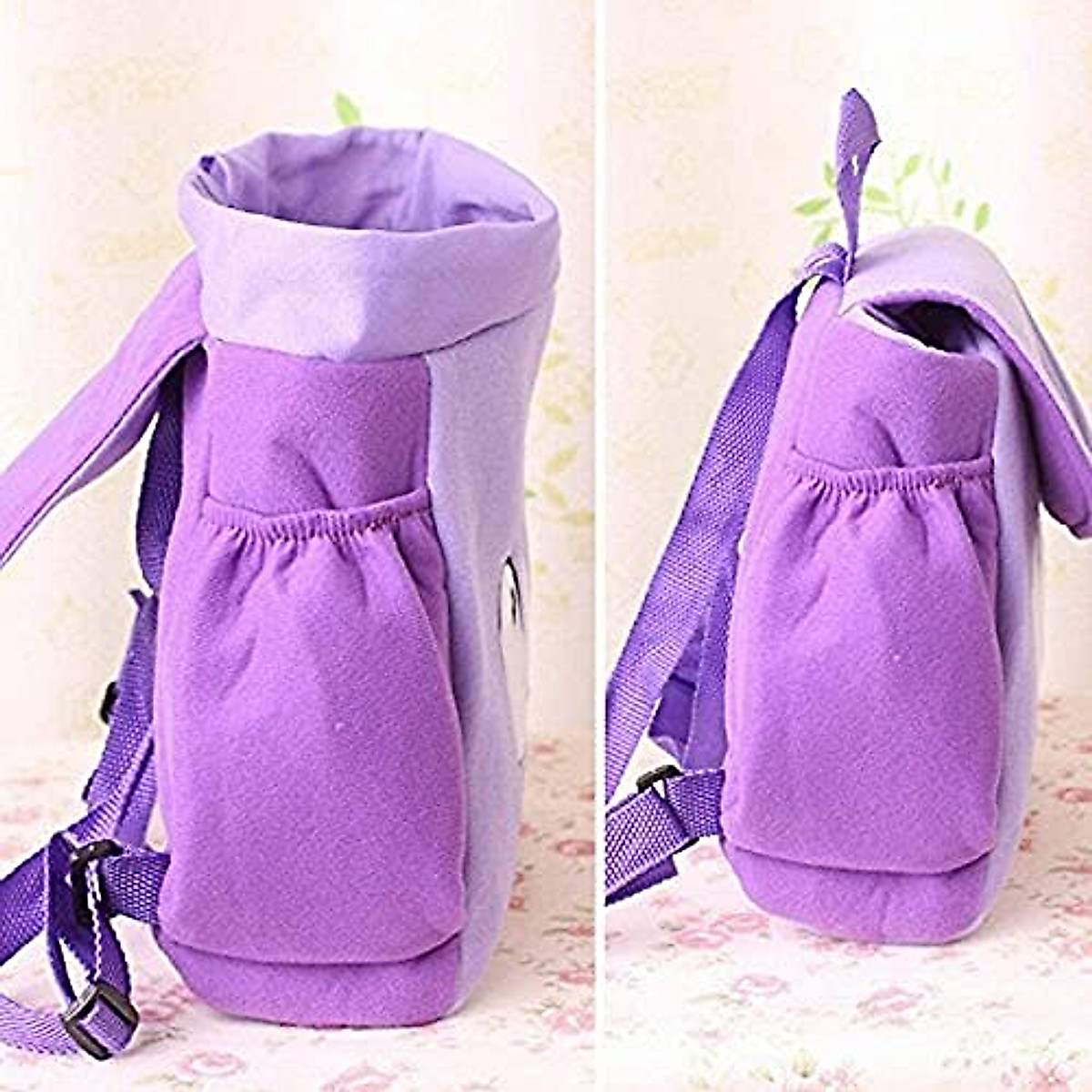 Backpack Explorer Rescue Bag with Map, Purple Backpack School Bookbag Shoulder Bag Laptop Backpack, Purple