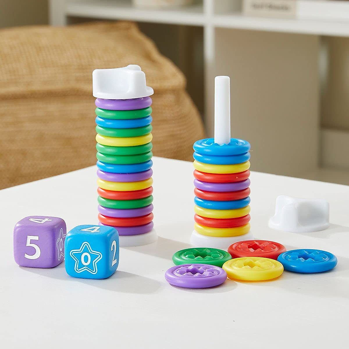 ThinkFun My First Math Dice - Engaging Counting Game for Kids | Enhances Math & Number Skills | Fun Learning Activity for Ages 3+