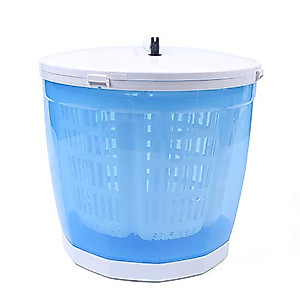 Futchoy Portable Manual Dryer Machine ABS and PP Mini Foldable Portable Dryer Machine for Camping Traveling Outdoor