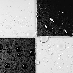 Livelynine 4pcs 12x12" Checker Board Peel and Stick Floor Tile Bathroom Black and White Peel and Stick Tiles for Floor Kitchen Flooring Self Adhesive Floor Tiles Peel and Stick Waterproof Sticky Vinyl